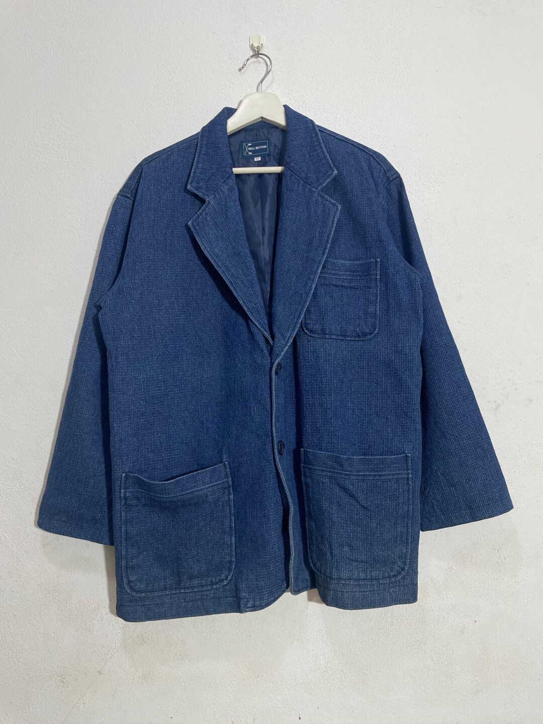Vintage Well Motion Indigo Chore Jacket - Etsy