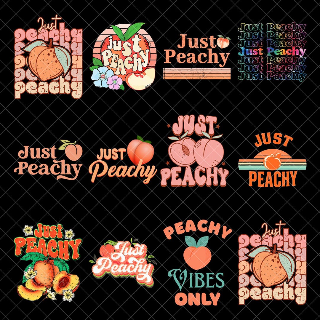 Just Peachy PNG Bundle, Just Peachy Clipart, Sarcastic Skeleton PNG ...