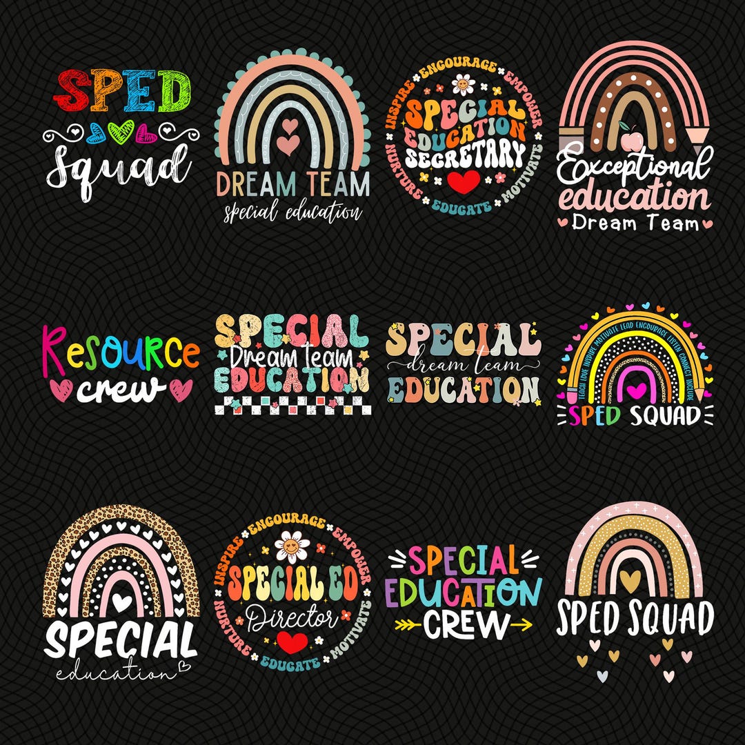 Special Ed Squad Png, Special Education Png, Sped Teacher Png, Special ...