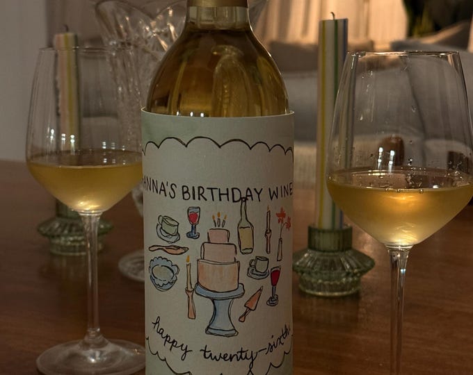 Personalized Wine Label - Etsy
