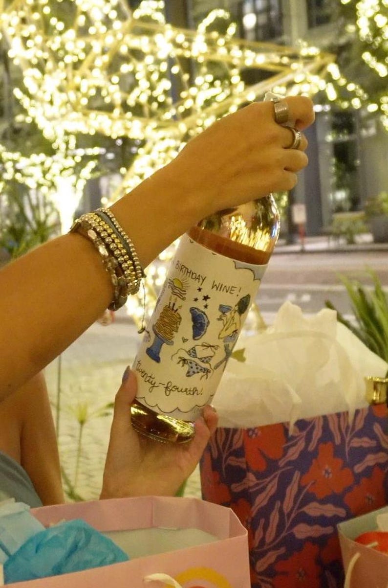 Personalized Wine Label - Etsy