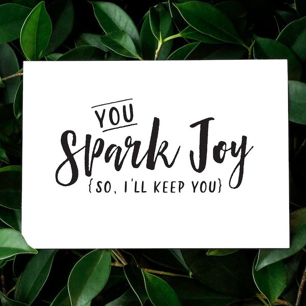 Spark Joy - Etsy