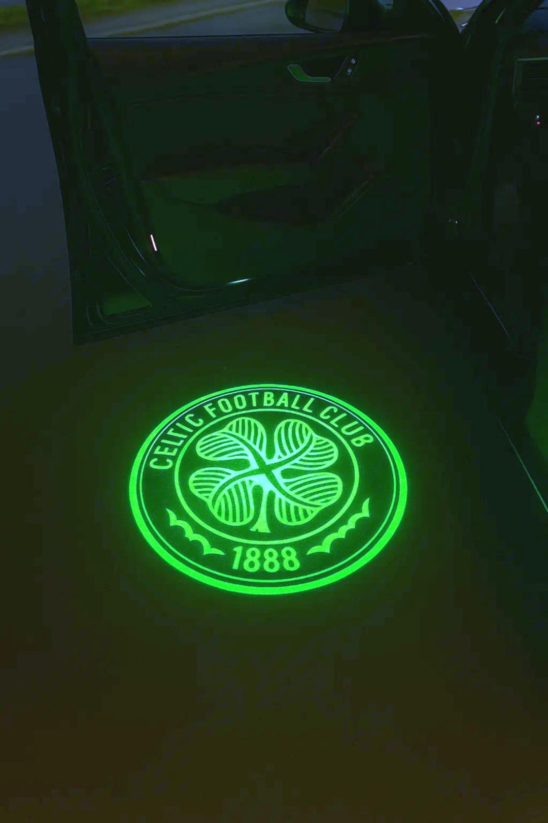 Celtic Football Car Welcome Lights - LED Car Door Lights - 2pcs - Etsy