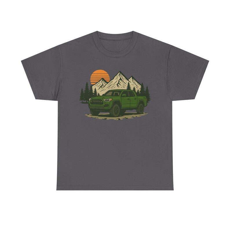 Toyota Tacoma TRD Pro Mountain Adventure Unisex Heavy Cotton Tee ...