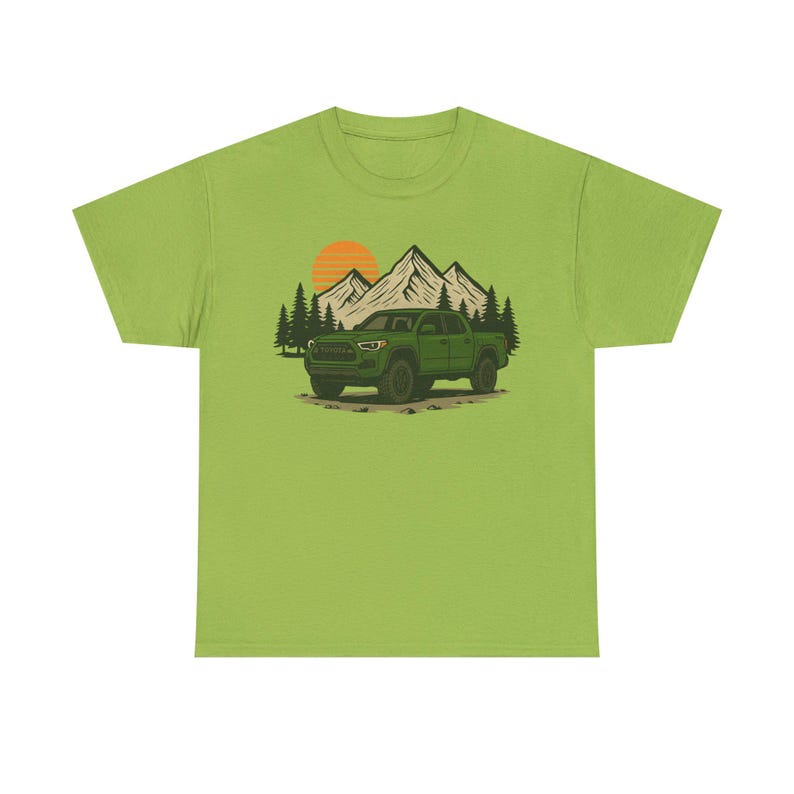 Toyota Tacoma TRD Pro Mountain Adventure Unisex Heavy Cotton Tee ...