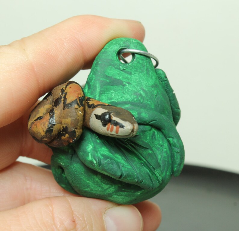 Ball Python Christmas Ornament Mini Pottery Ornament - Etsy
