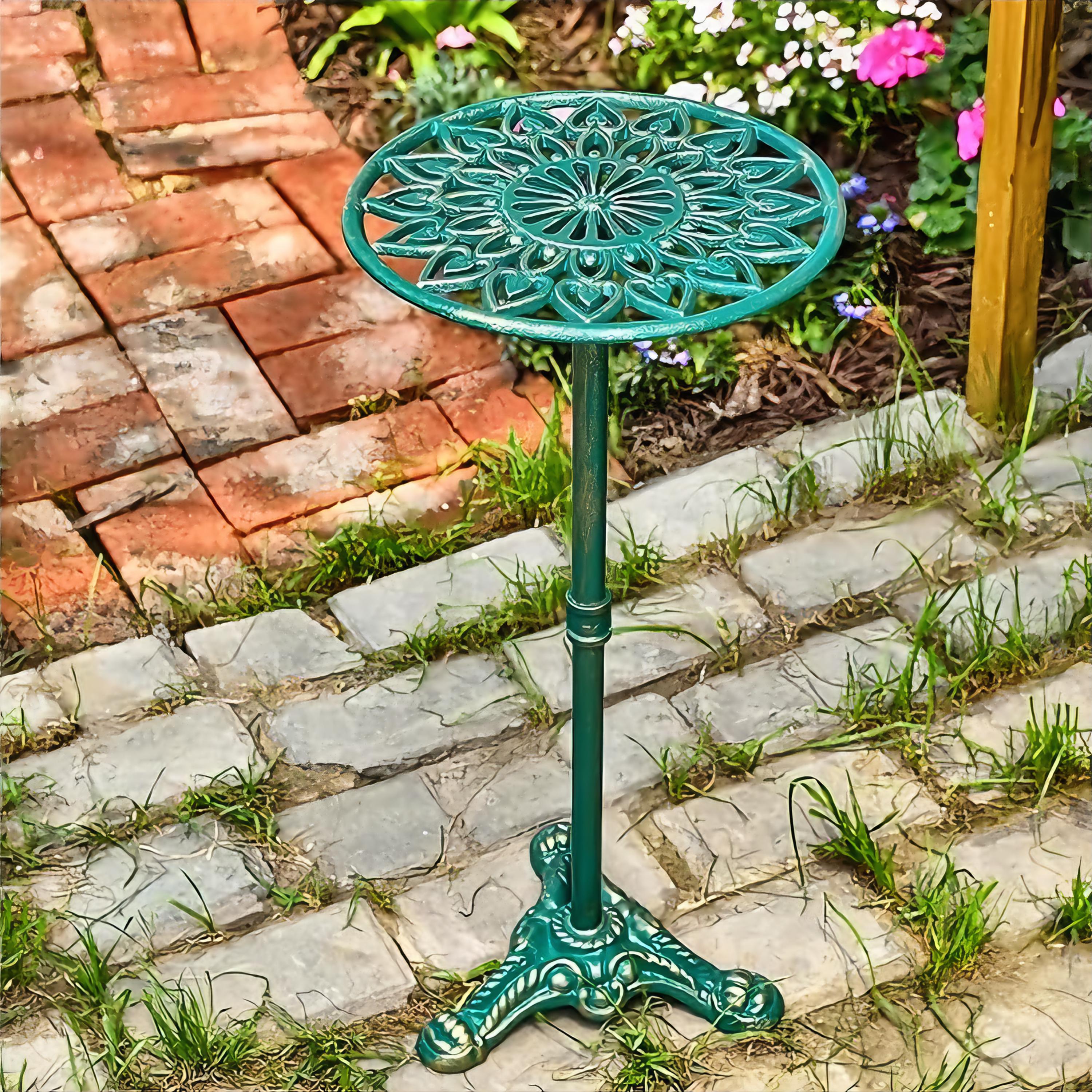 Vintage Cast Iron Plant Stand: Rustic Outdoor Garden Decor - Etsy