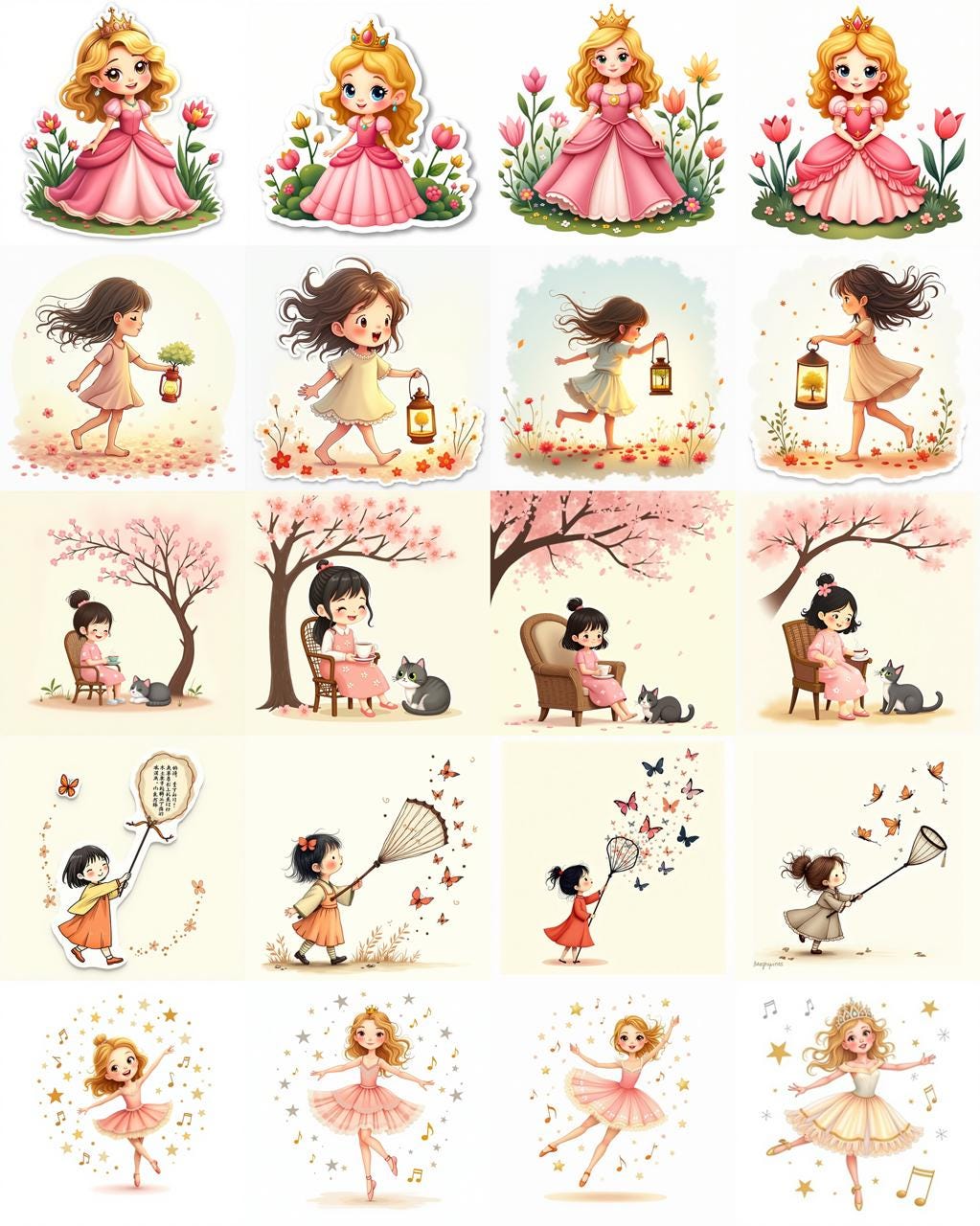 Digital Stickers, PNG Stickers, Printable Sticker, Cute Stickers, Cute ...