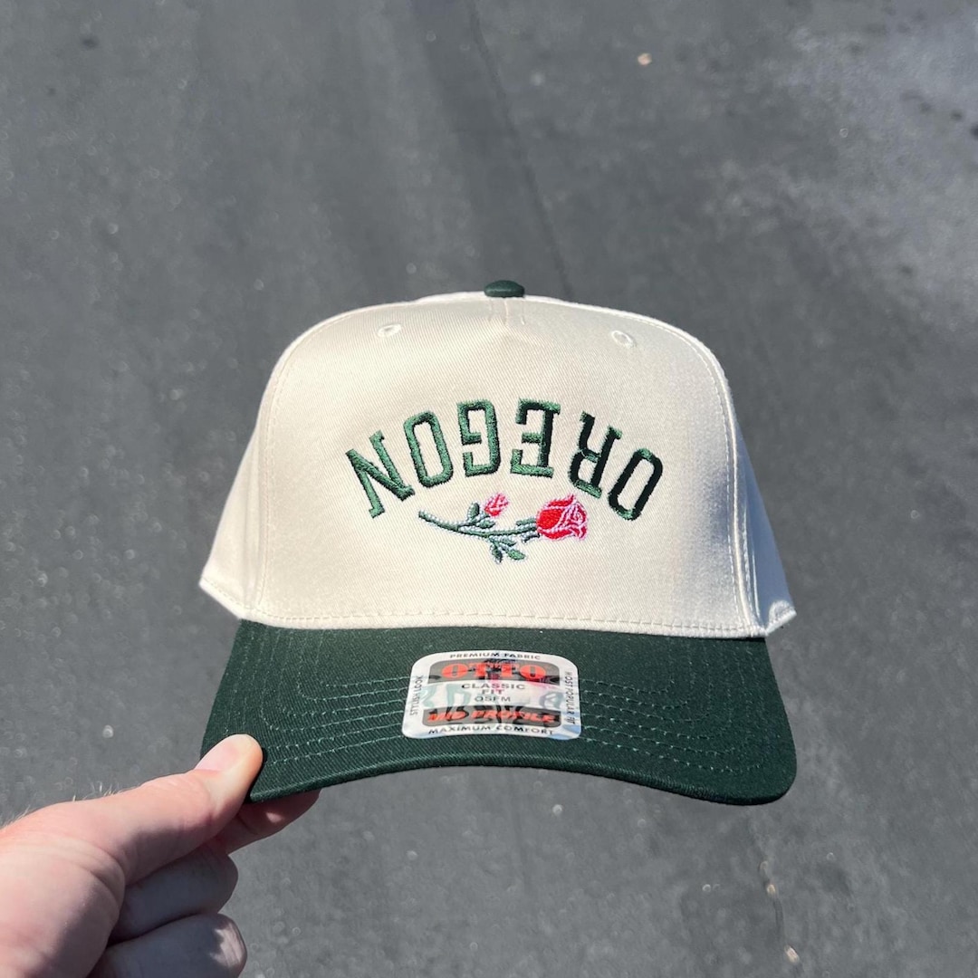 Oregon Rose Upside Down Hat, Oregon Hat, State Hat, Upside Down Hats ...