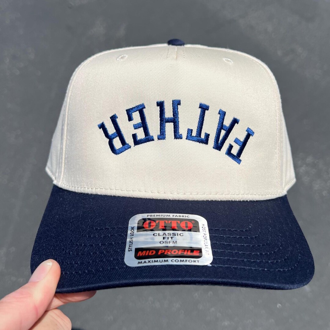 Father Upside Down Hat, Father's Day Gift, Dad Hat, Upside Down Hats ...