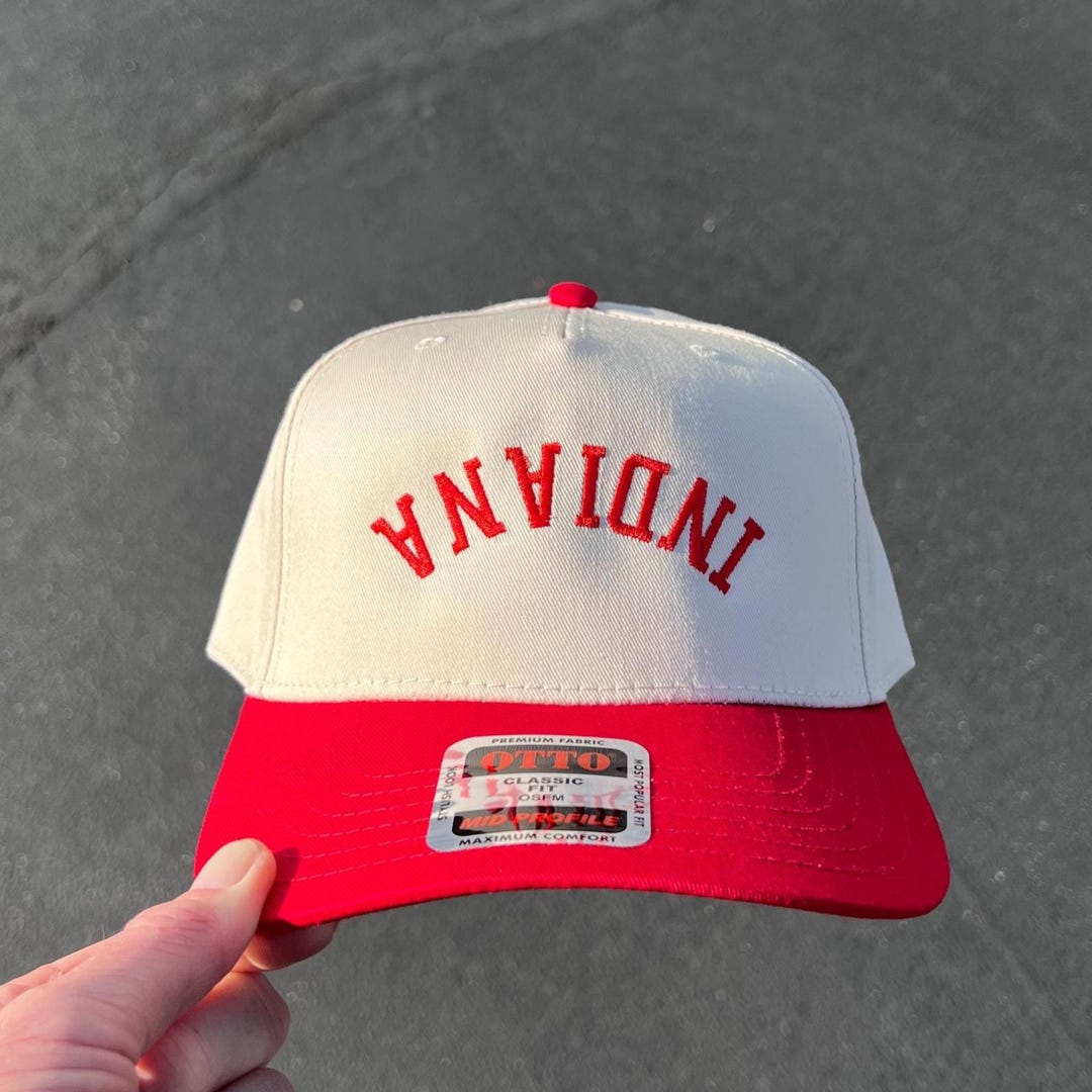Indiana Upside Down Hat, Bloomington Hat, State Hat, Upside Down Hats ...
