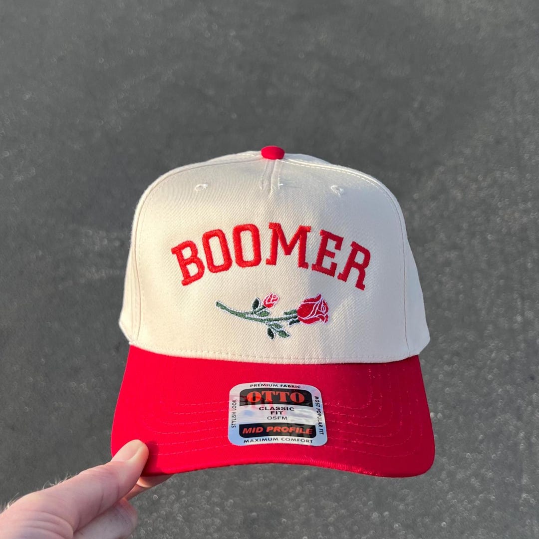 Oklahoma Rose Hat, Boomer Hat, State Hat, Norman Hat, Two Tone Hat ...