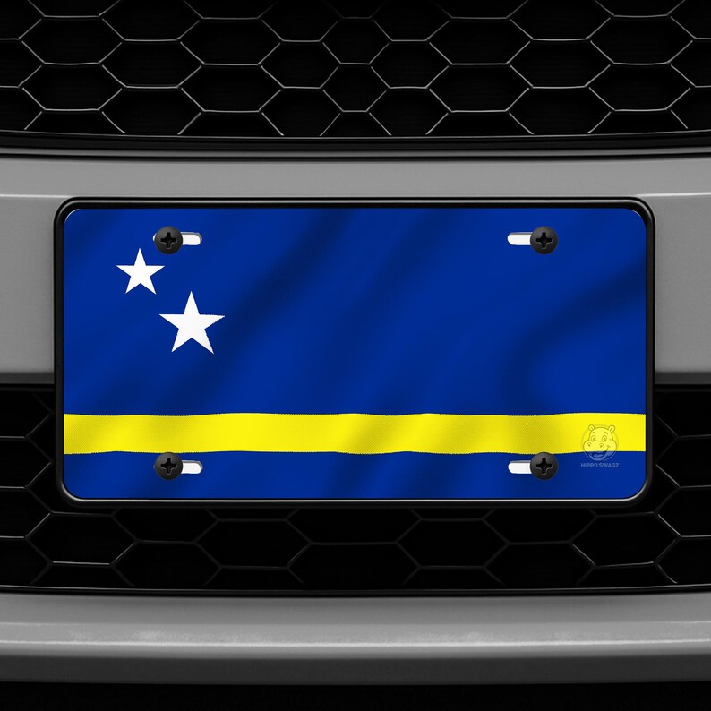 Country Flag License Plate Soccer Fan Gift - Aluminum 12x6 World Cup ...