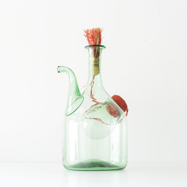 Hand Blown Bottle - Etsy