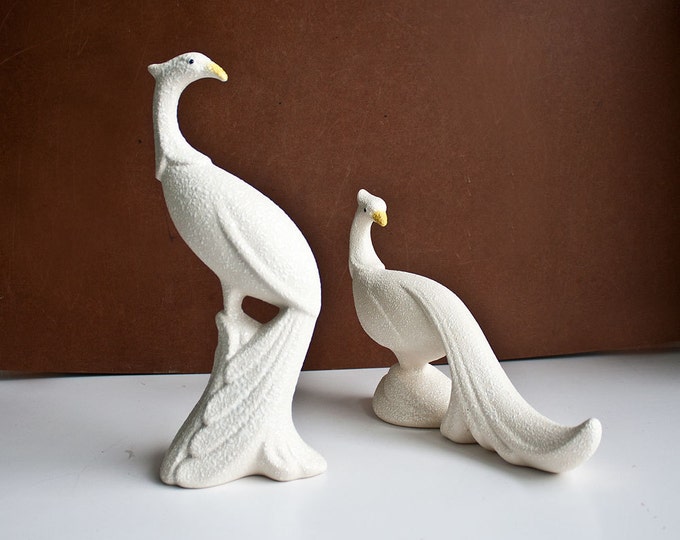 Mid Century Modern Ceramic Birds - Etsy