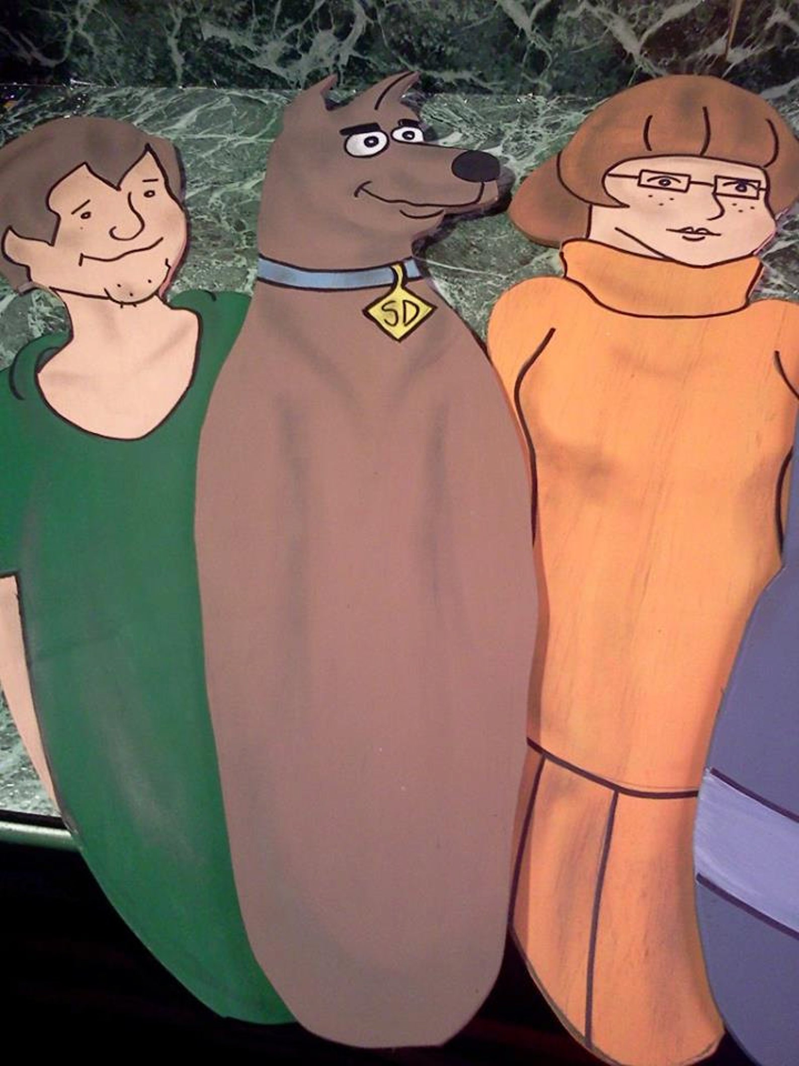 Scooby Doo Children Character Ceiling Fan Blades Original One of a Kind ...