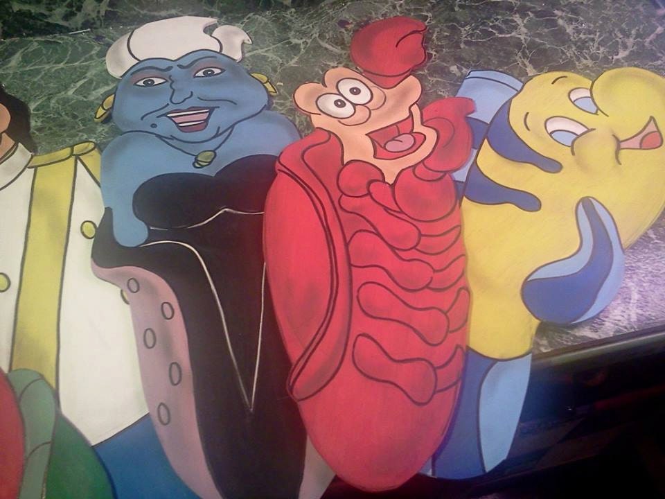 The Little Mermaid Childrens Ceiling Fan Blades for Bedrooms Nurseries ...