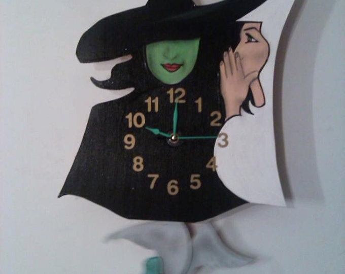 Wicked Broadway's Musical Smash Pendulum Collectors Clock - Etsy