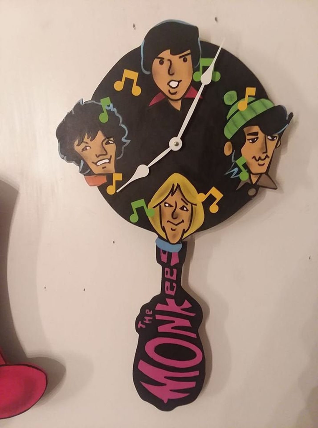 The Monkees Pendulum Clock - Etsy