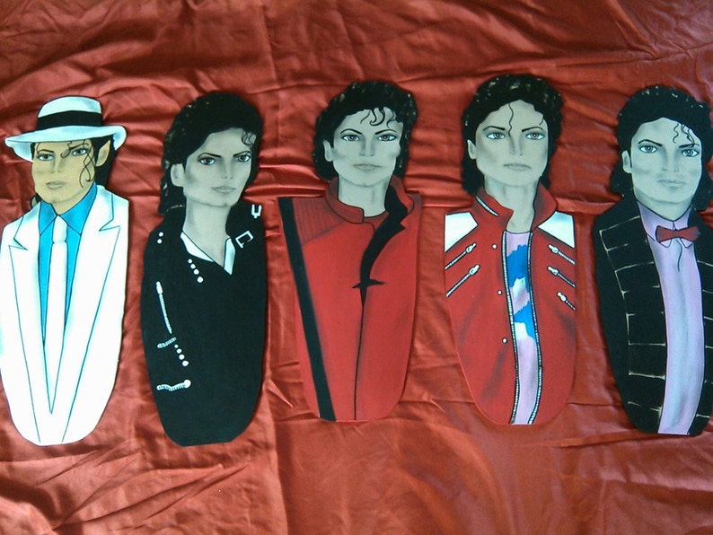 Michael Jackson Custom Hand Crafted and Painted Ceiling Fan Blades - Etsy