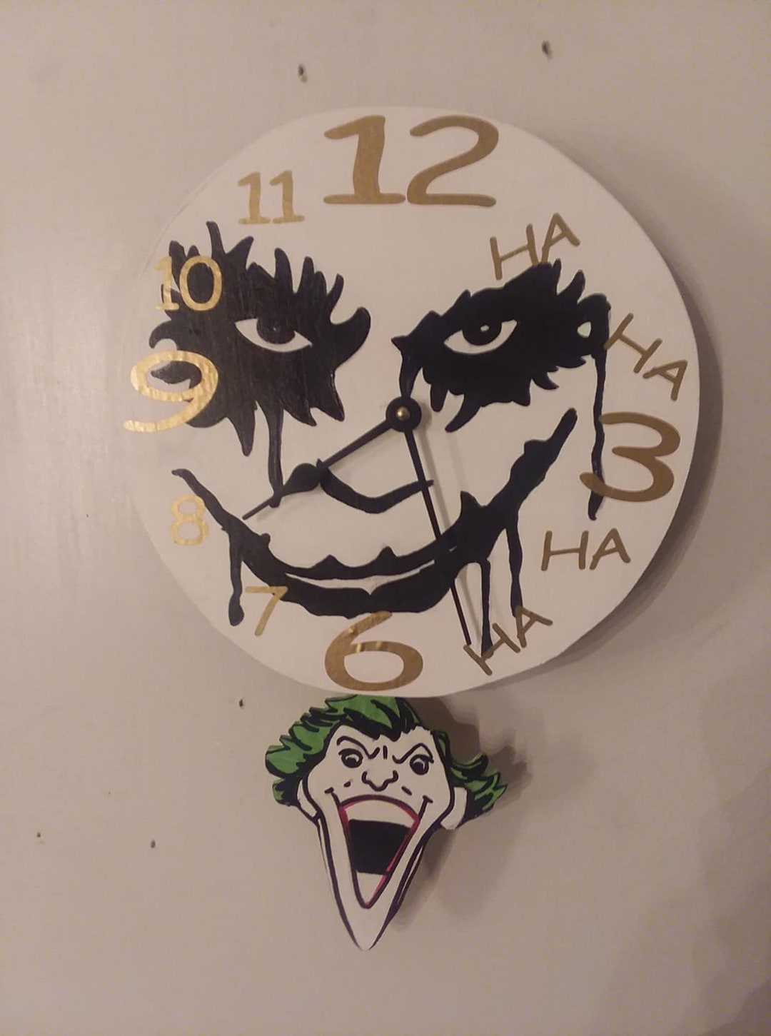 Riddle Me This! Pendulum Clock - Etsy