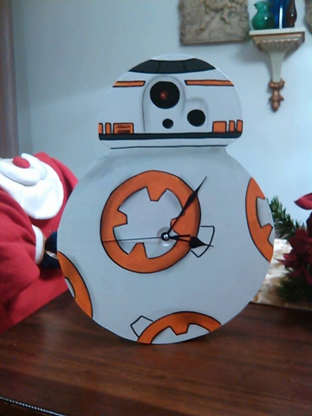 BB-8 Star Wars the Force Awakens Wall Clock - Etsy