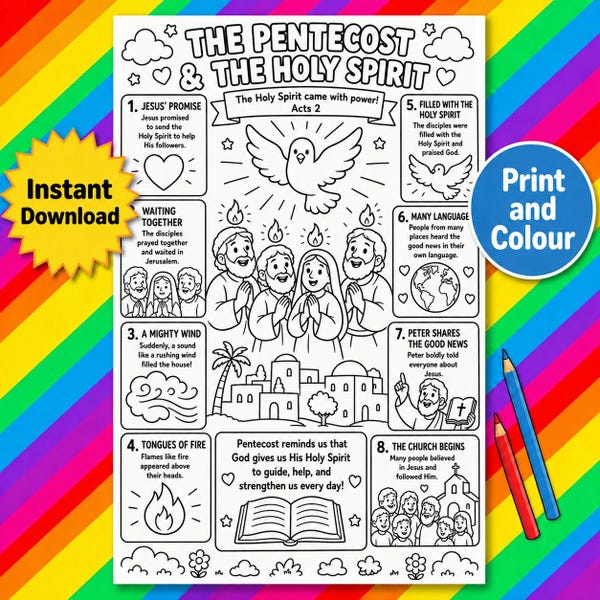 Coloring Pages Bible - Etsy