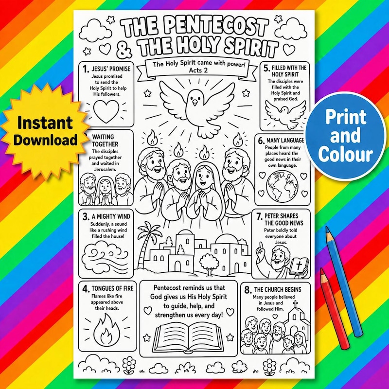 Coloring Pages Bible - Etsy