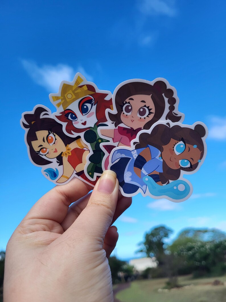Avatar (ATLA) Chibi Sticker - AZULA - Original Artwork - Etsy
