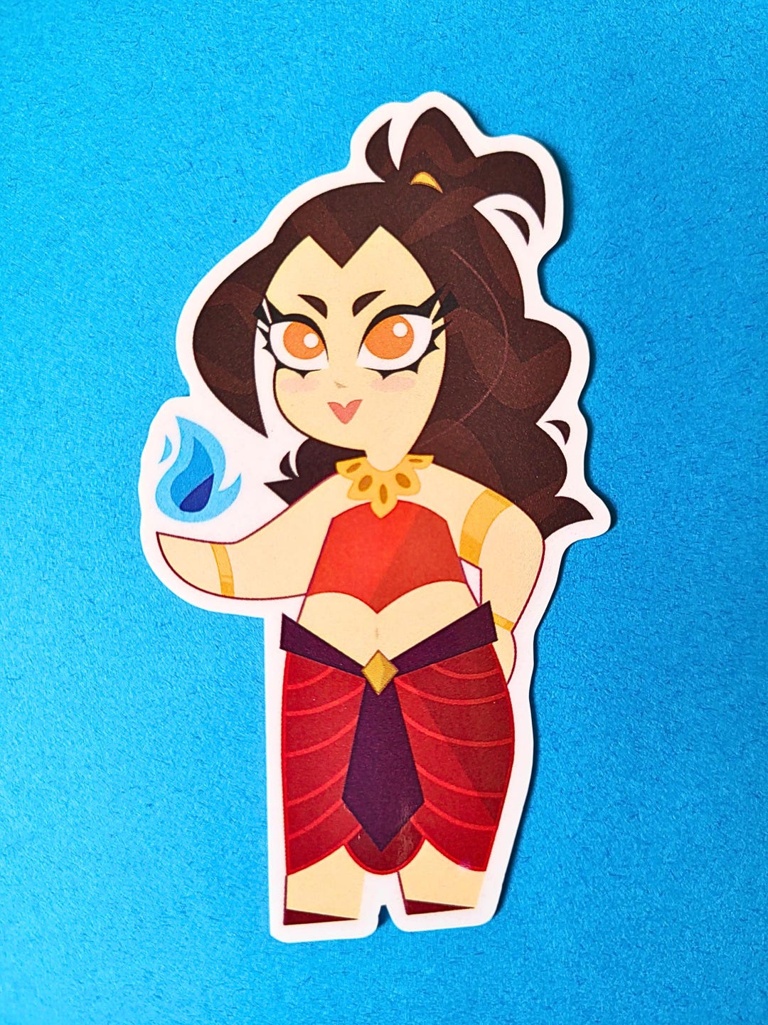 Avatar the Last Airbender Chibi Sticker - EMBER ISLAND AZULA - Etsy