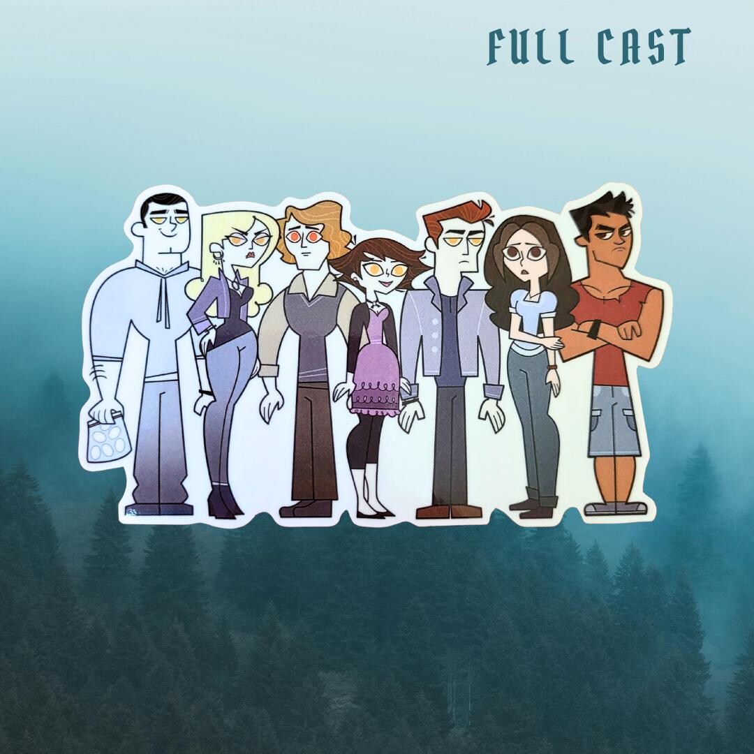 Twilight X TDI Stickers (full Cast, Single Sticker) - Etsy