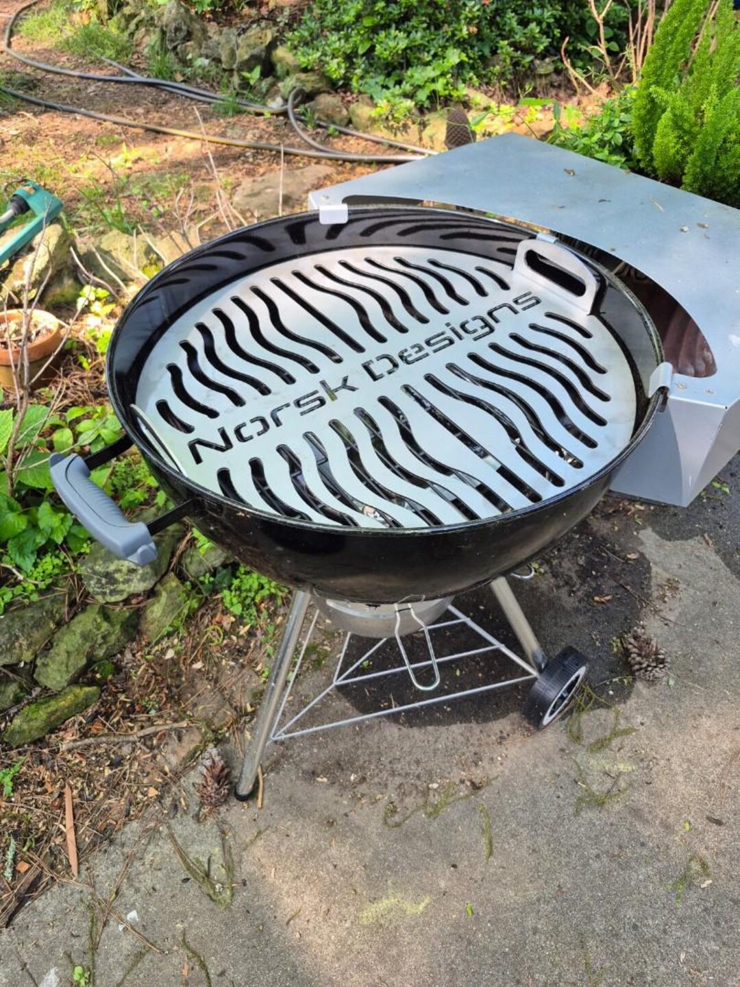 Custom Stainless Steel Grill Grate – Weber & Green Egg, Personalized up ...