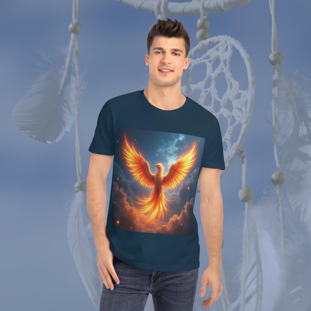 Phoenix Rising Unisex Rocker T-shirt - Etsy