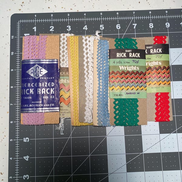 Rick Rack Lot - Etsy