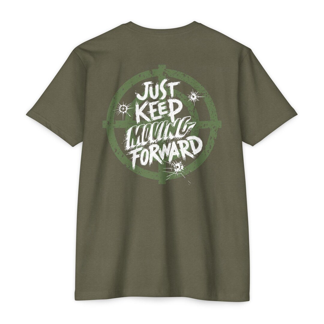 Just Keep Moving Forward T-shirt Next Level 6210 - LSY - Etsy