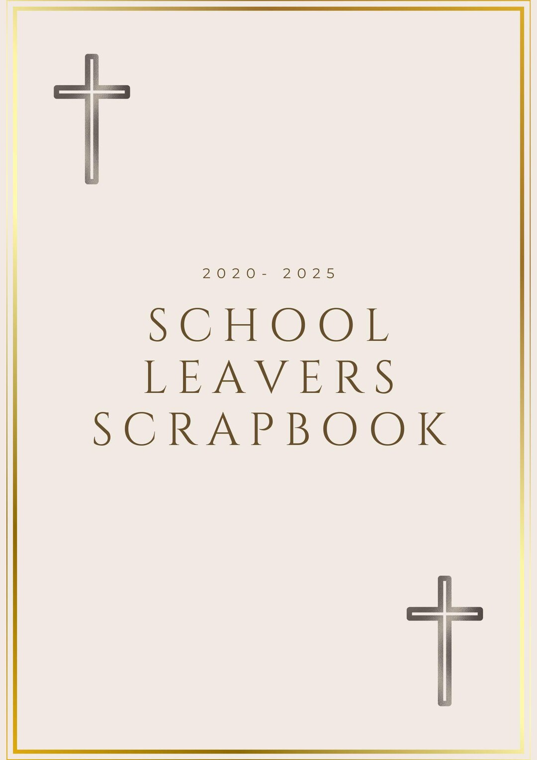Christian Leavers Scrapbook Canva Template: Faith-based Memory Book ...
