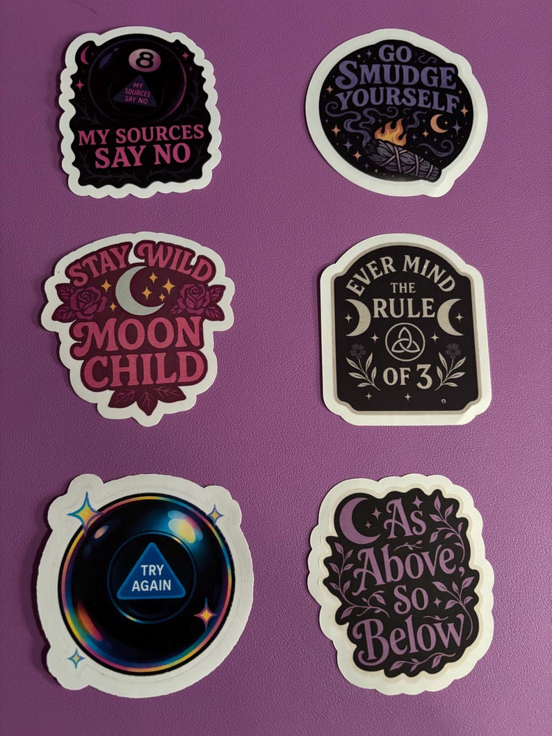 As Above, so Below Sticker Witchy Spiritual Vinyl Decal - Etsy