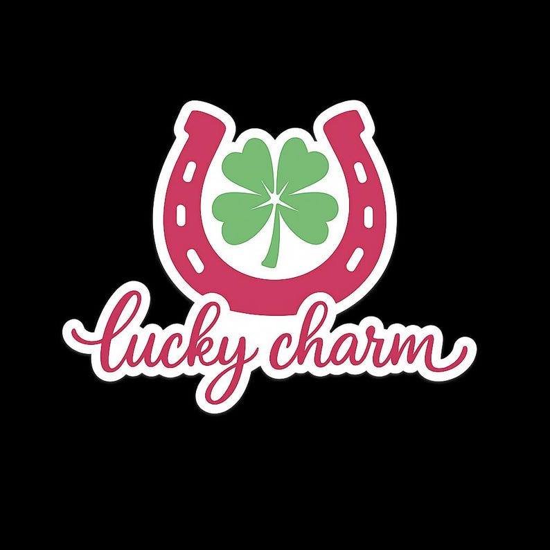 Lucky Charm Sticker Good Luck Decal - Etsy