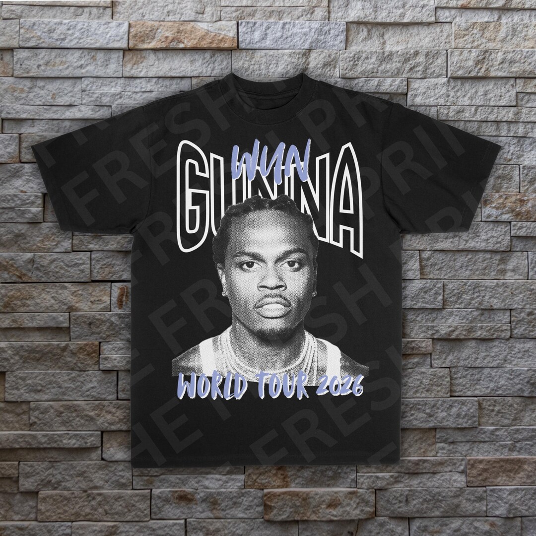 Gunna Wun World Tour Inspired T-shirt | WUNNA Fan Tee - Etsy