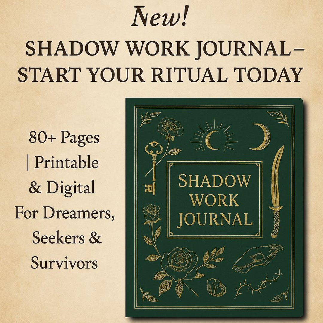 Shadow Work Journal | Printable + Digital Emotional Healing Workbook ...