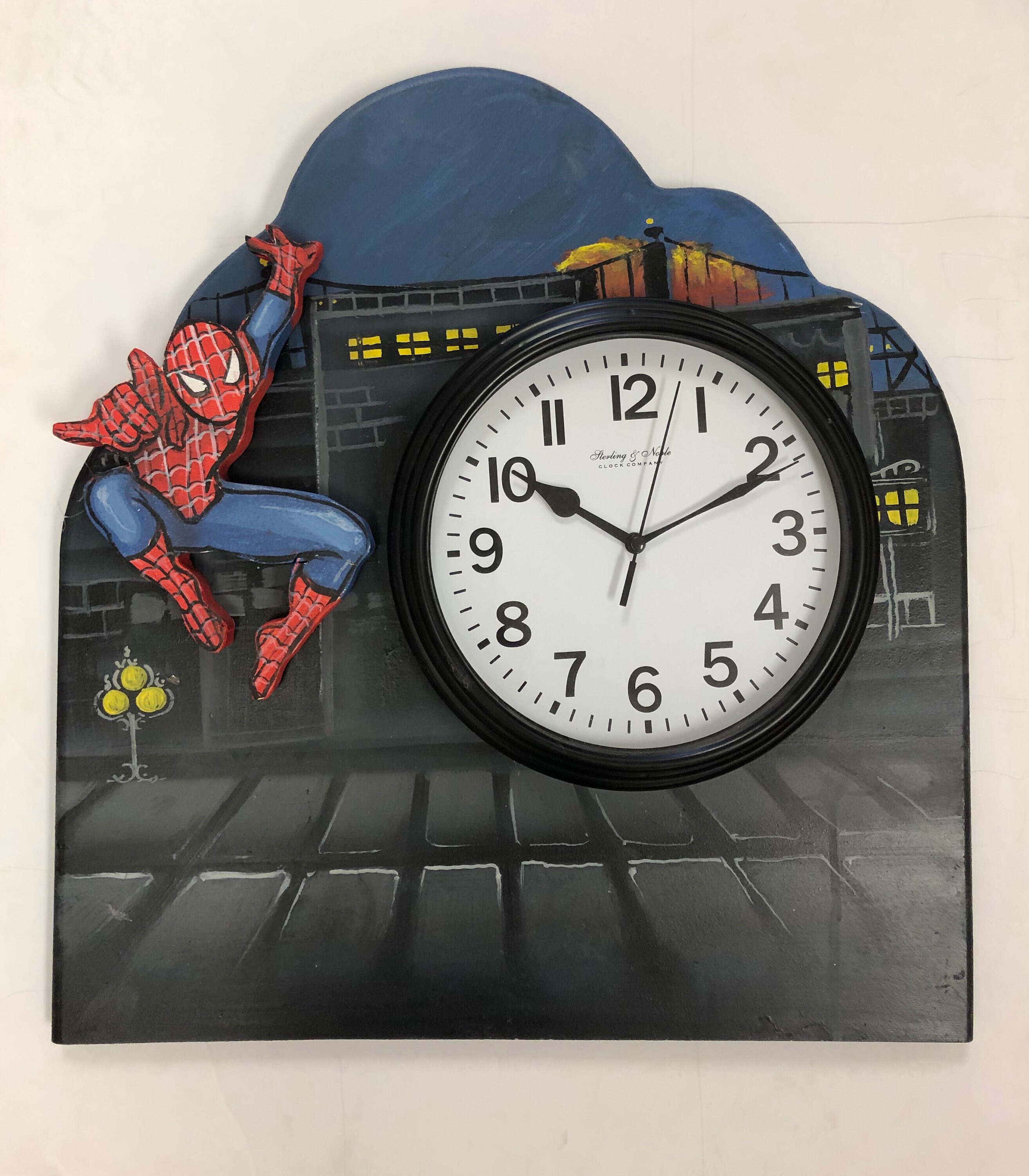 Spider-man Wall Clock - Etsy