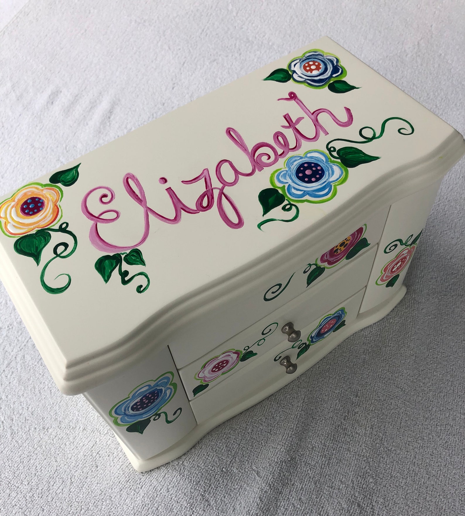 Personalized Musical Jewelry Box - Etsy