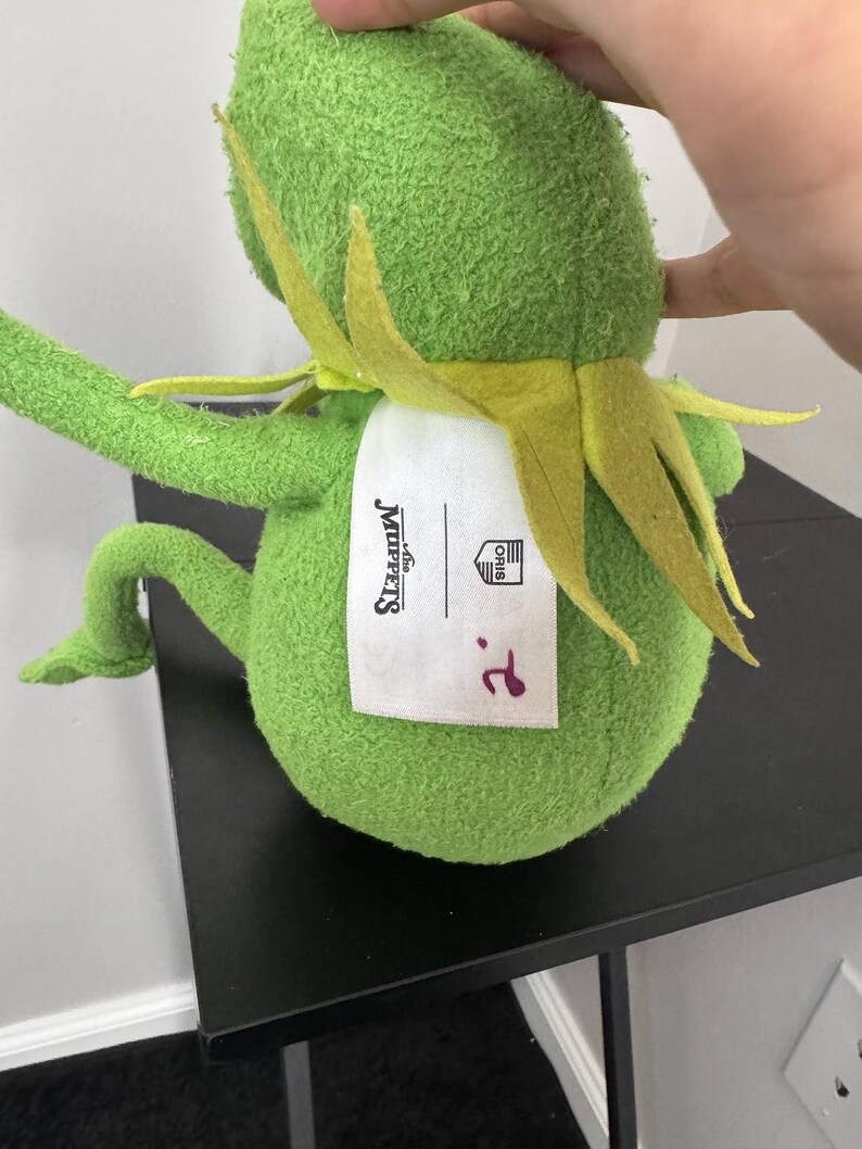Vintage Kermit the Frog Plush | (c) Disney | Bendable Poseable Muppet ...