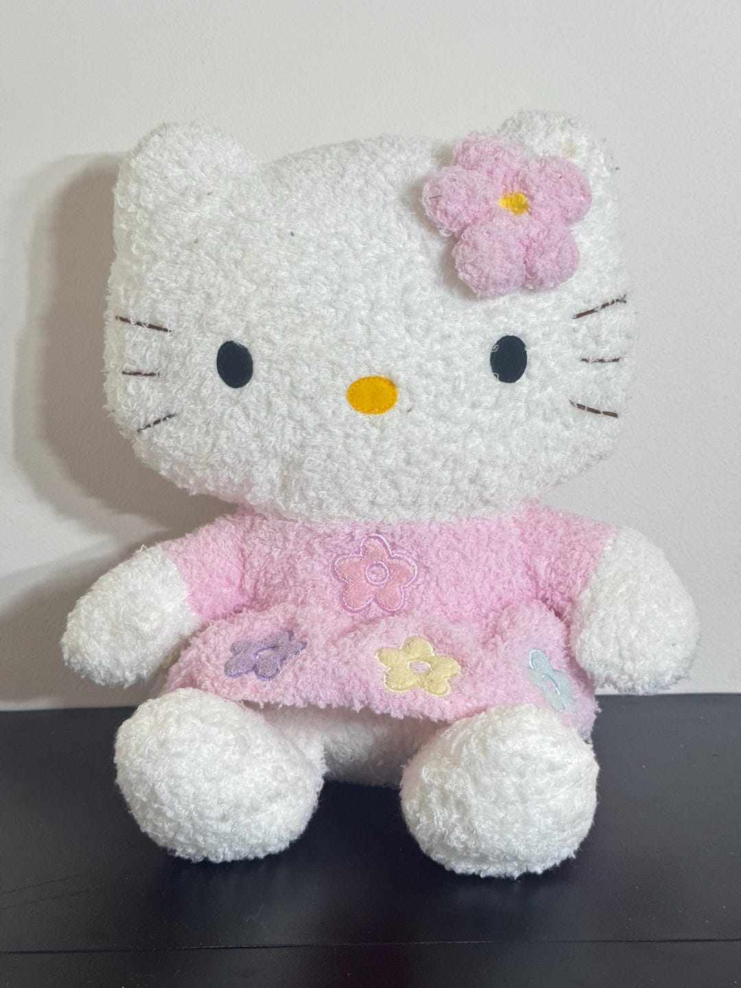 Sanrio Vintage Hello Kitty 2002 | Pink Dress and Flower - Etsy