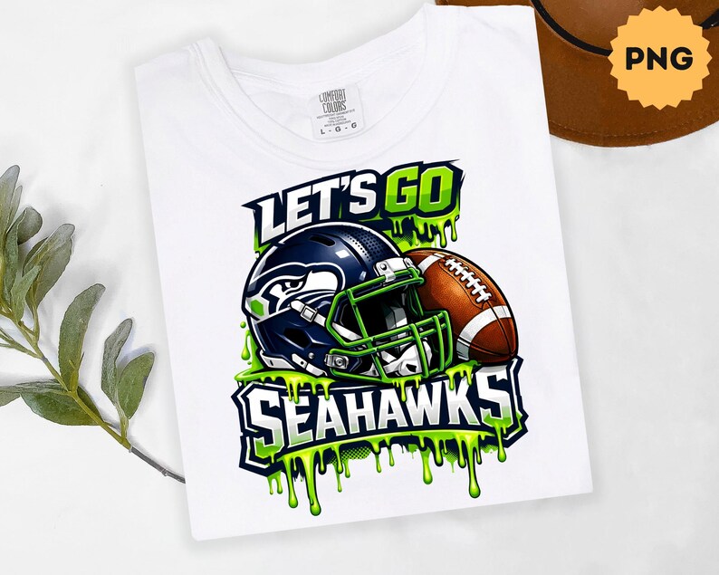 Let's Go Seahawks Png, Football Seahawks Png, Game Day Png, Football ...