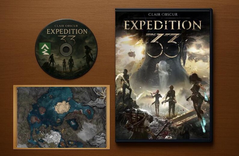 Clair Obscur: Expedition 33 Tribute DVD | Fan-made RPG Display Case ...