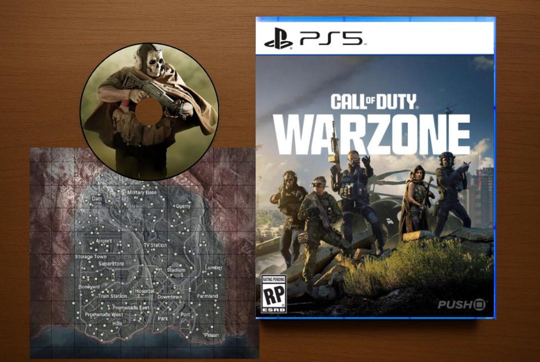 Call of Duty: Warzone Limited Collector’s Tribute Set | PS5 Case, Lore ...