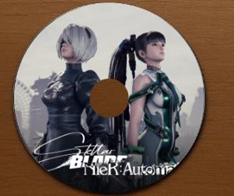 Stellar Blade Tribute Set | Custom PS5 Action RPG Case + Dummy Disc ...