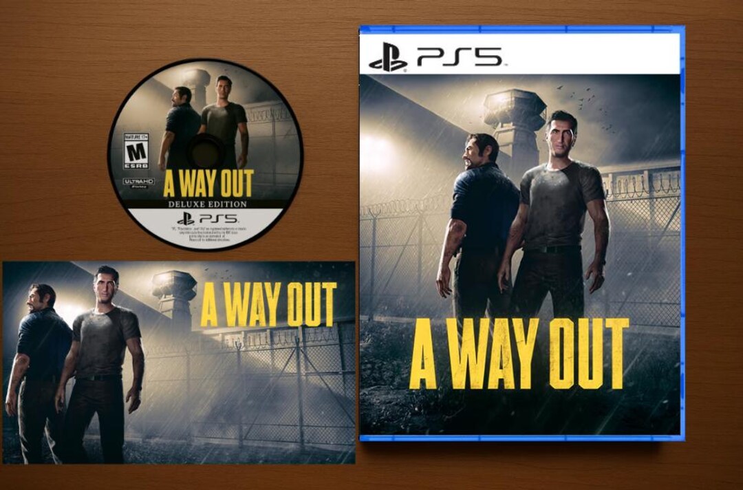 A Way Out – Limited Collector’s Tribute Set | PS5 Case, Lore Pack, 10 ...