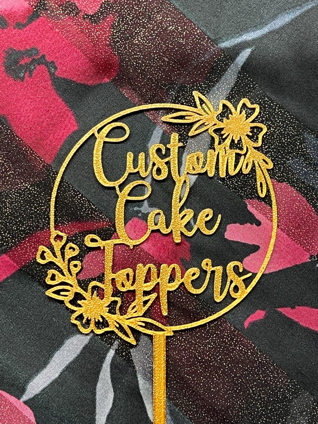 Custom Personalized Cake Topper Etsy 9915